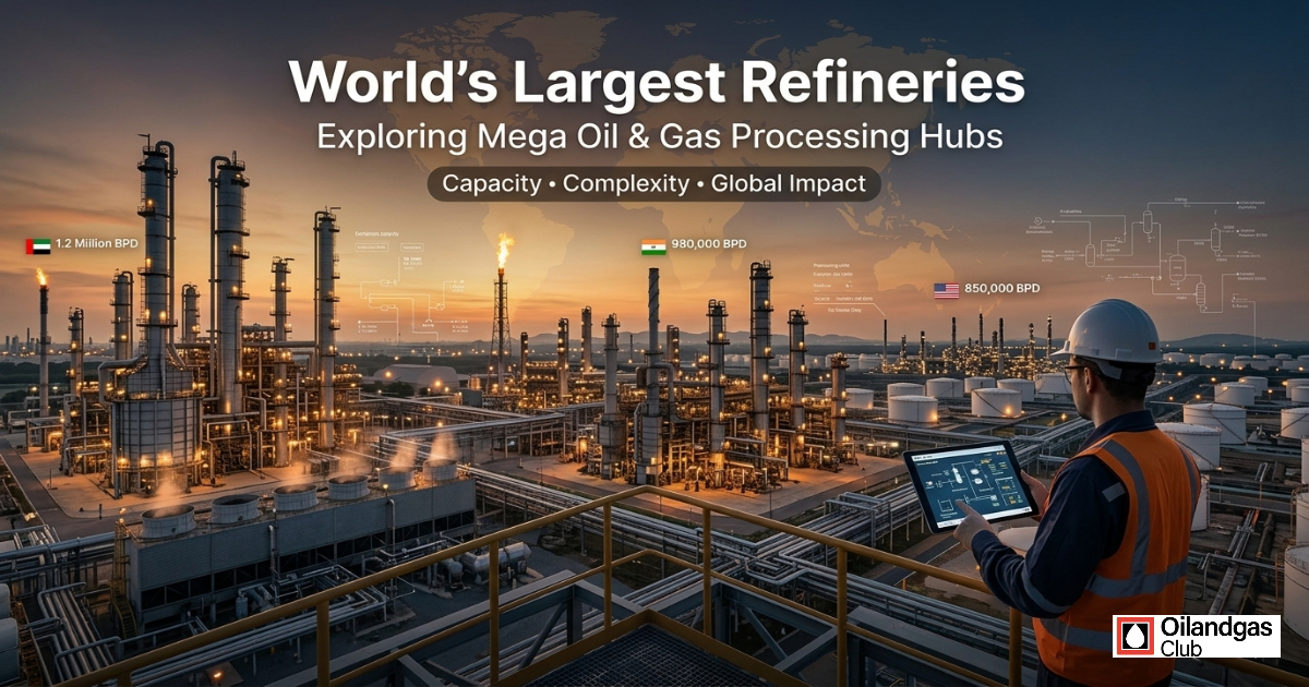 World’s Largest Refineries | Oilandgasclub
